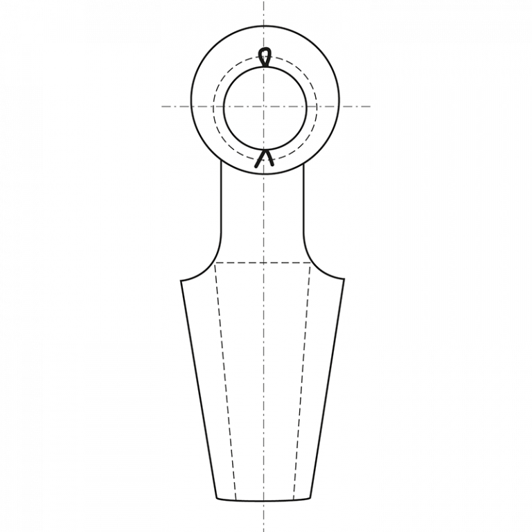 Green Pin® Open Spelter Socket G-6412 - Green Pin UK