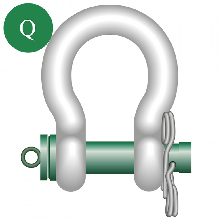 Green Pin® Spring Pin ROV Shackle - Green Pin UK