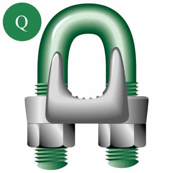 Green Pin® Wire Rope Grip G-6240 - Green Pin UK